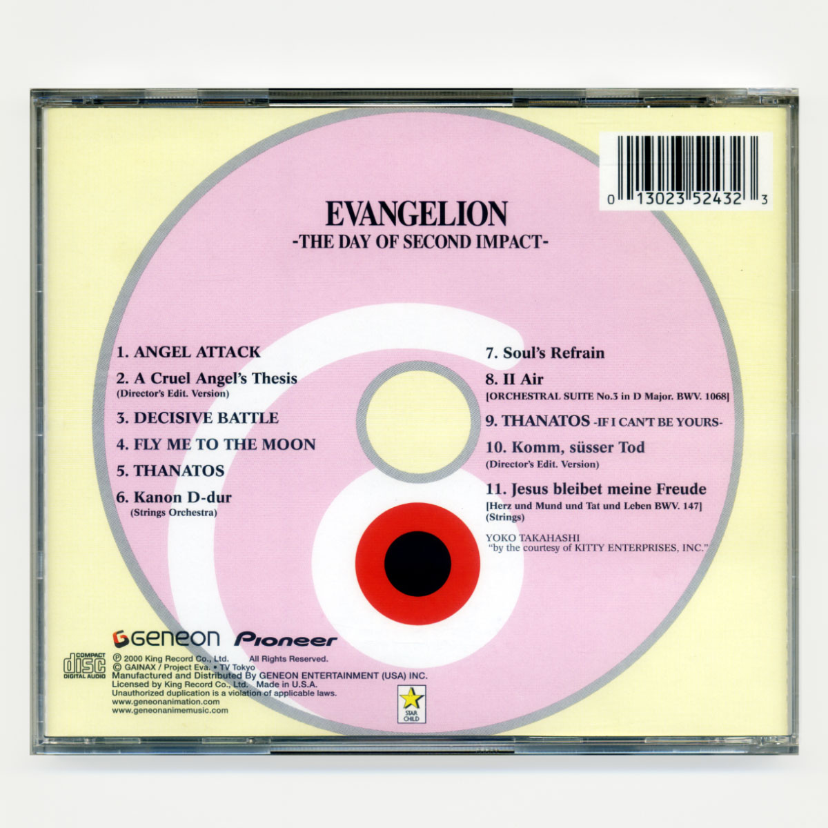 Evangelion – Second Impact – OST – Manga.mx