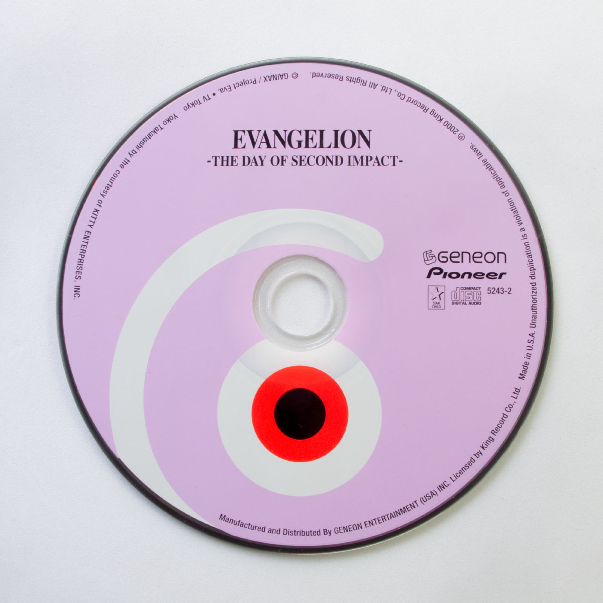 Evangelion – Second Impact – OST – Manga.mx